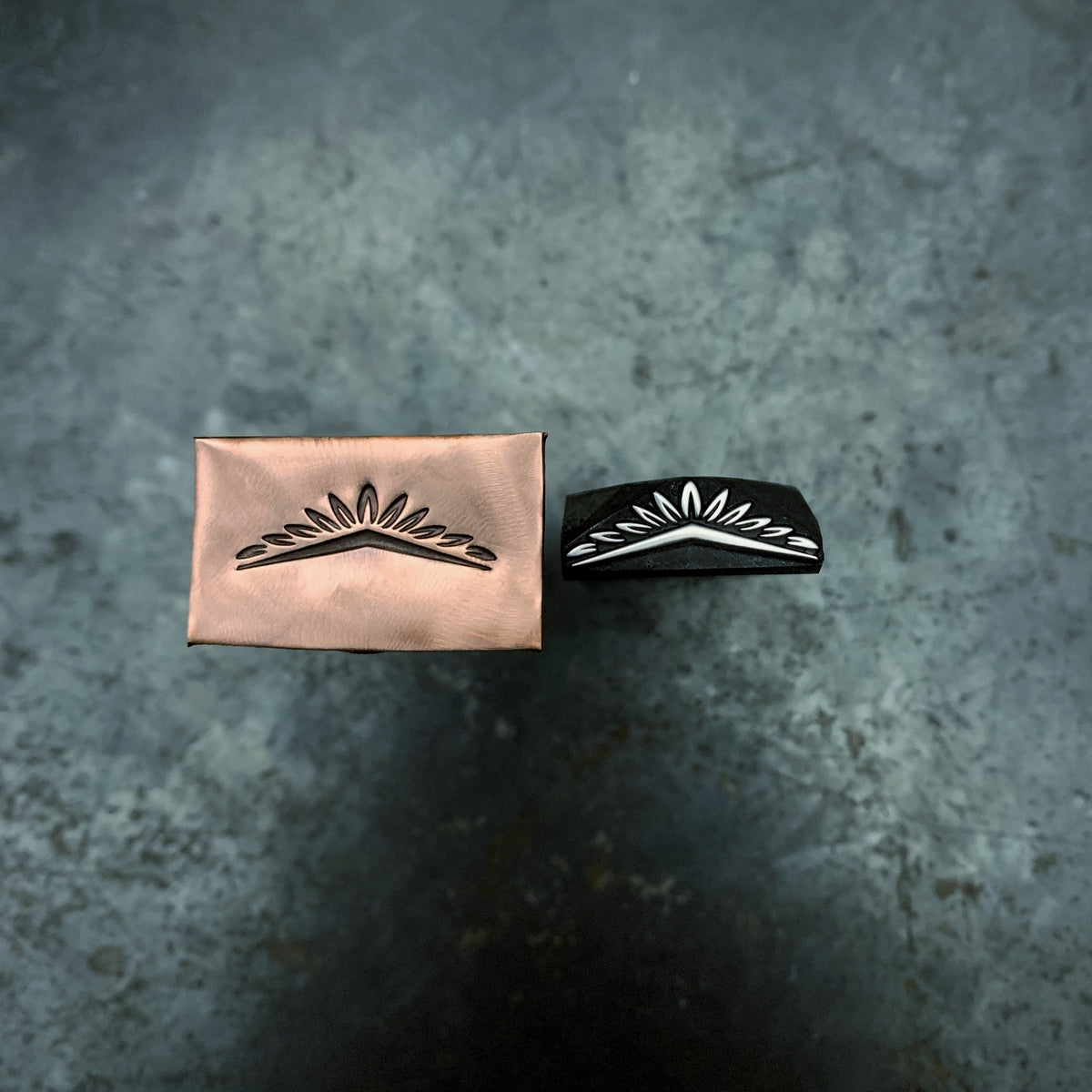 B018 – Silver Lining Metal Stamps
